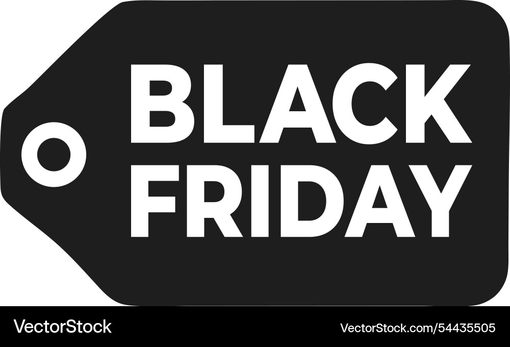 Ein Preis-Tag silhouette Lizenzfreies Vektorbild