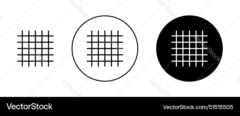 Grid icon Royalty Free Vector Image - VectorStock