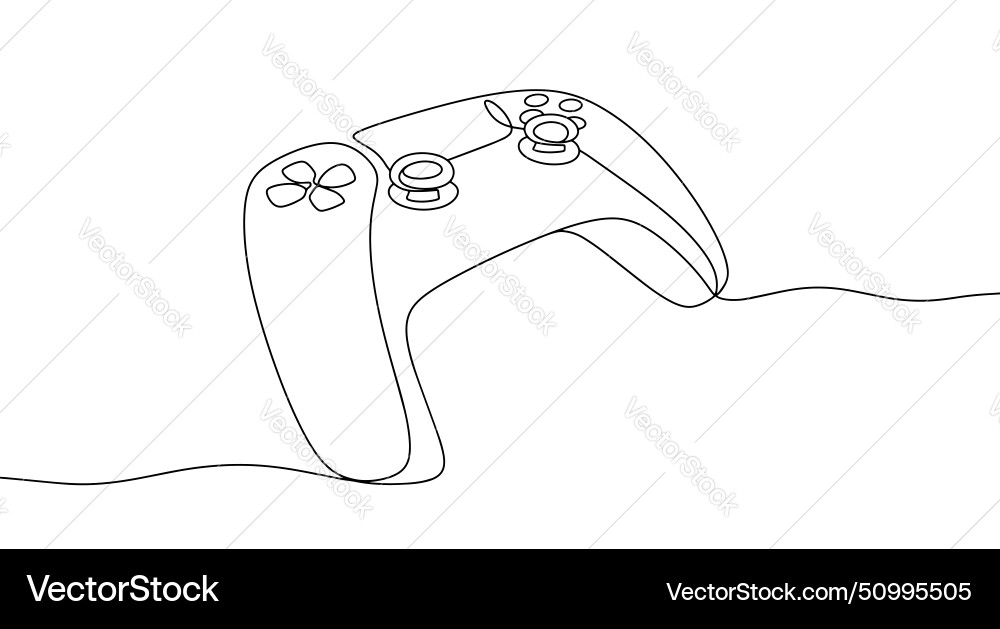 Video game controller Royalty Free Vector Image
