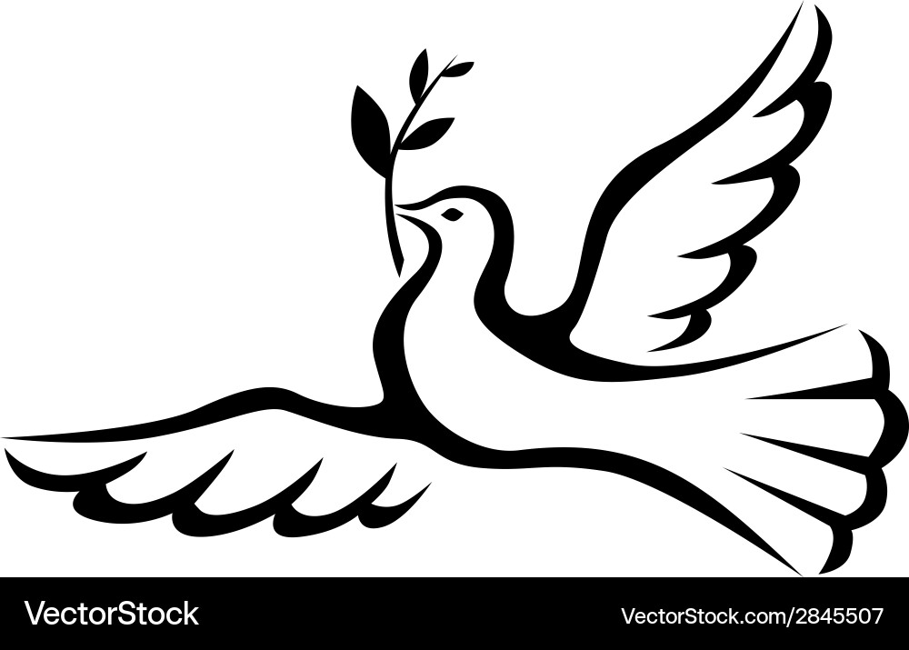 Dove Royalty Free Vector Image - VectorStock