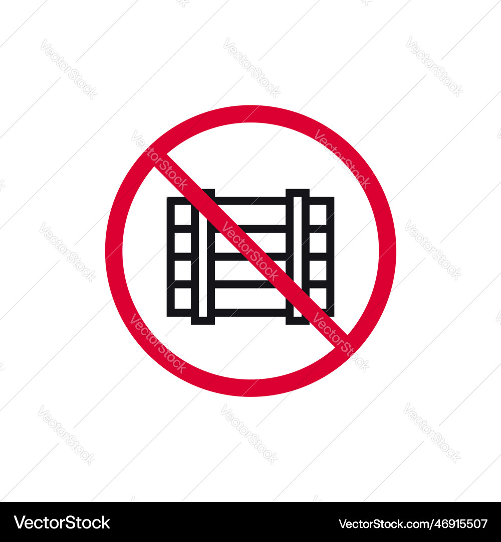 No beer prohibited sign forbidden modern sticker Vector Image