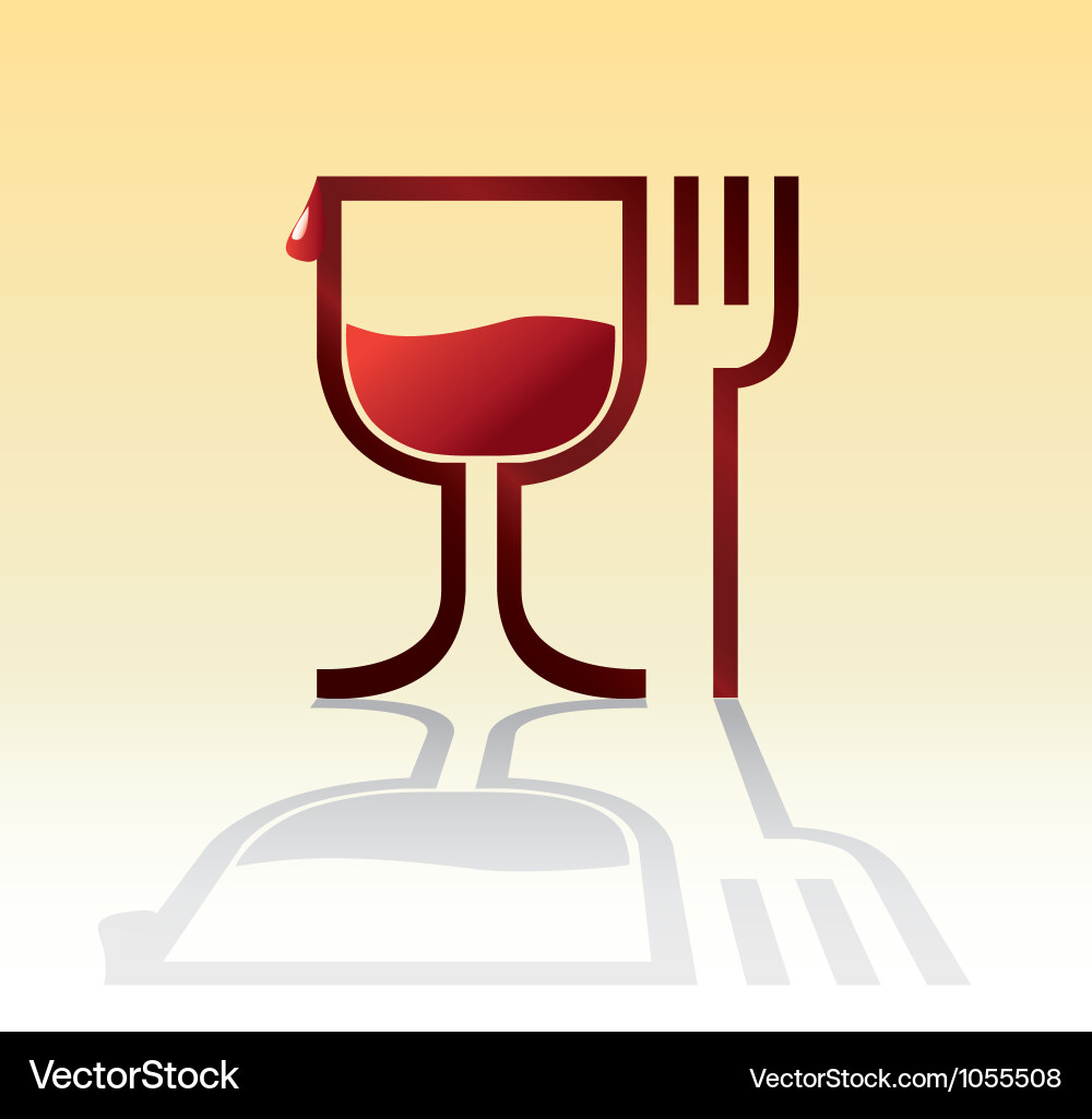 Dinner time Royalty Free Vector Image - VectorStock
