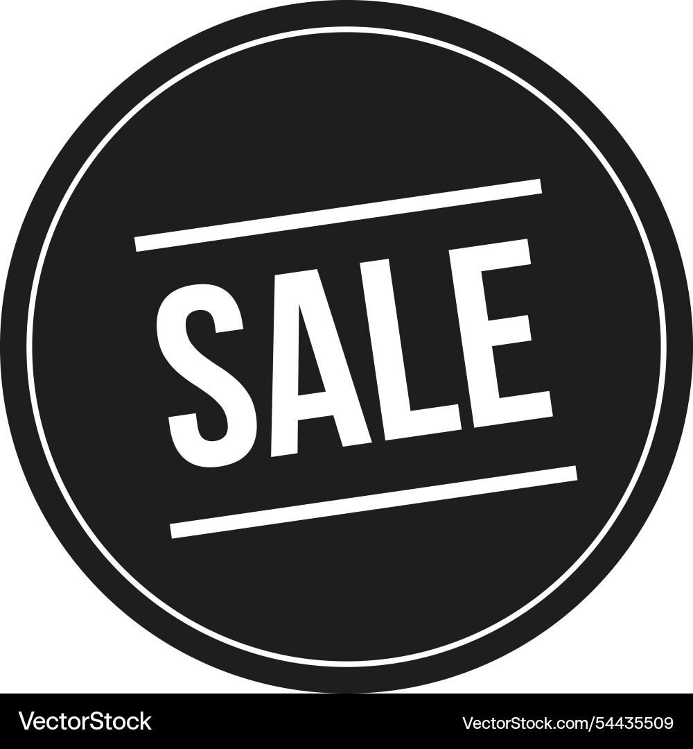 Ein Preis-Tag silhouette Lizenzfreies Vektorbild