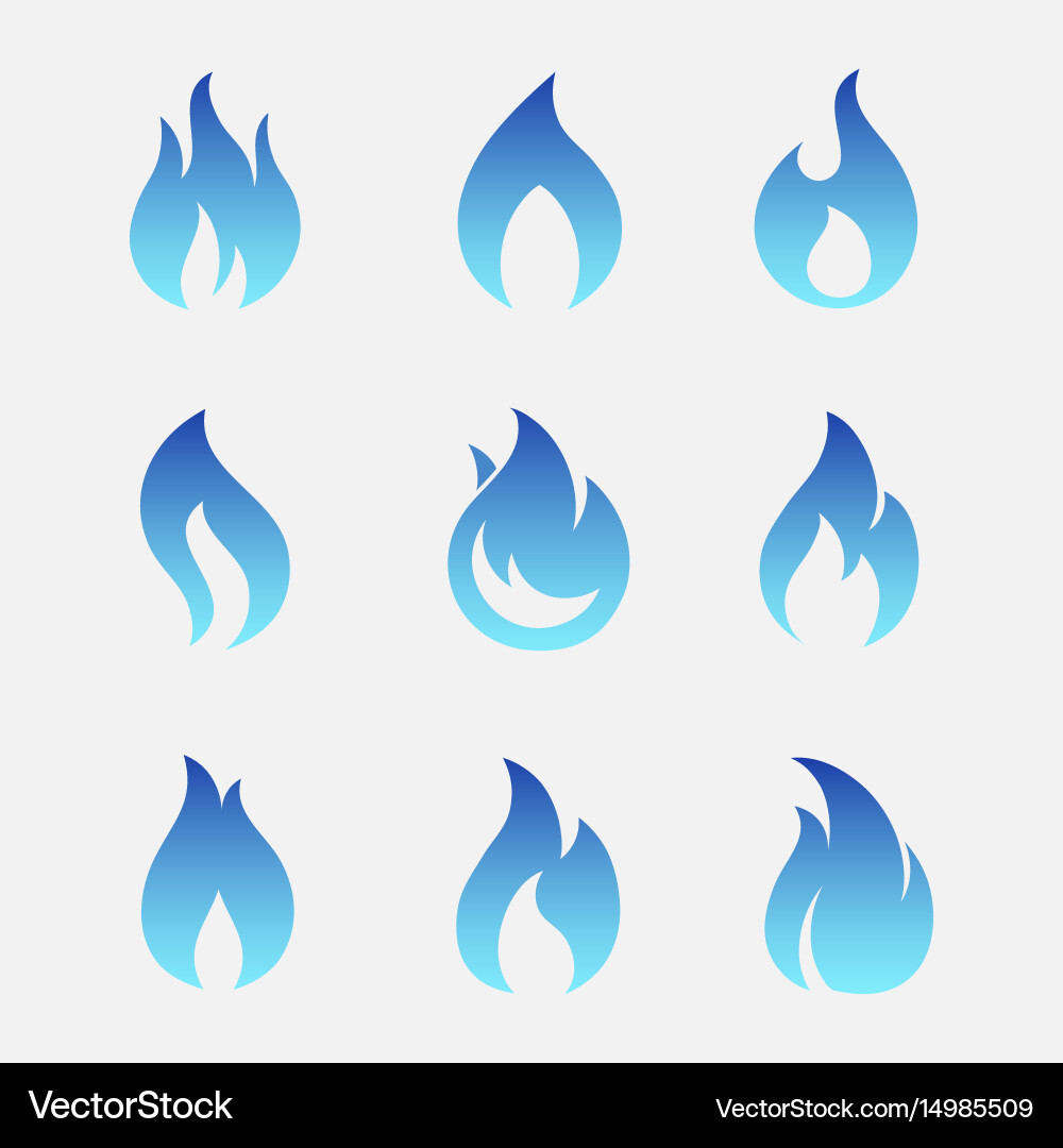 Blue Flames Vector Images (over 39,000)