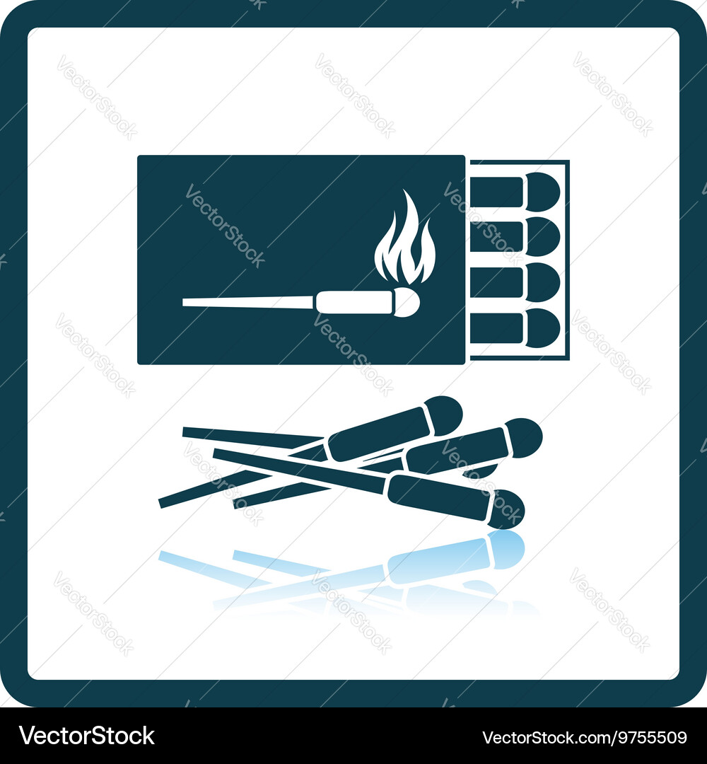 Match box icon Royalty Free Vector Image - VectorStock