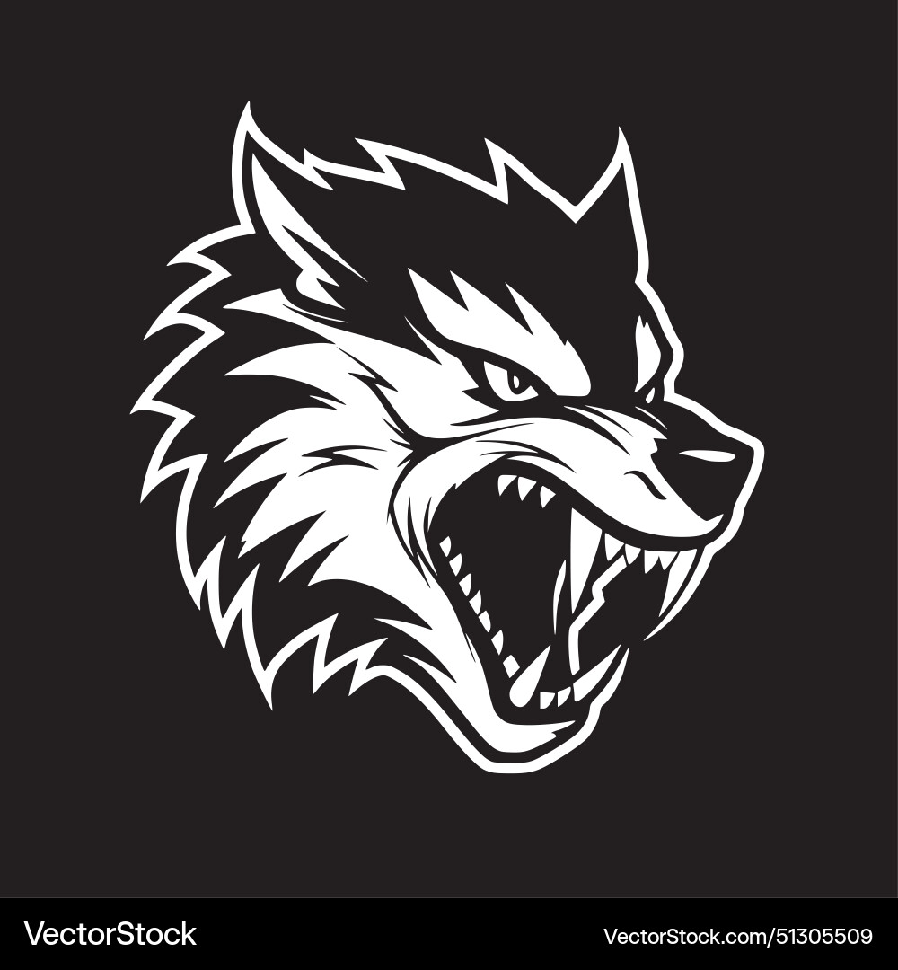Wolf - high quality logo - ideal for t-shirt Vector Image