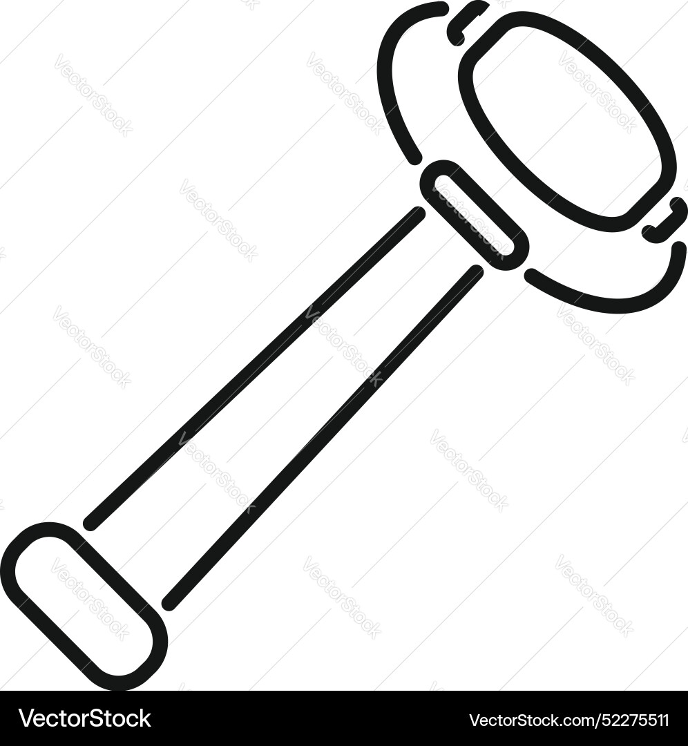 Immersion blender drawing with big whisk Vector Image