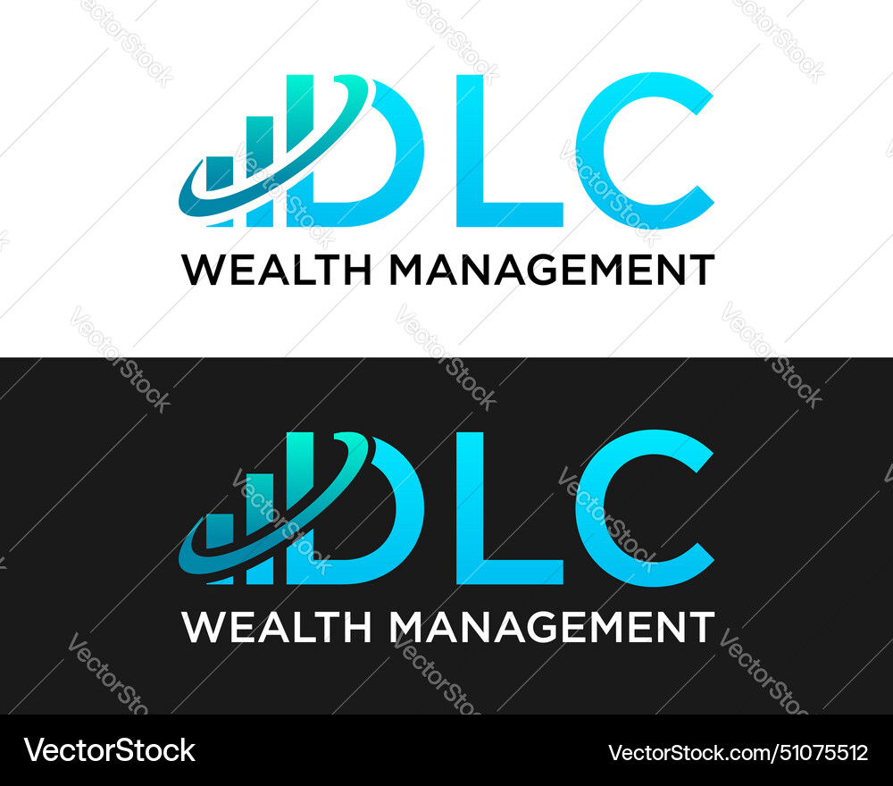 Dlc logo Royalty Free Vector Image - VectorStock