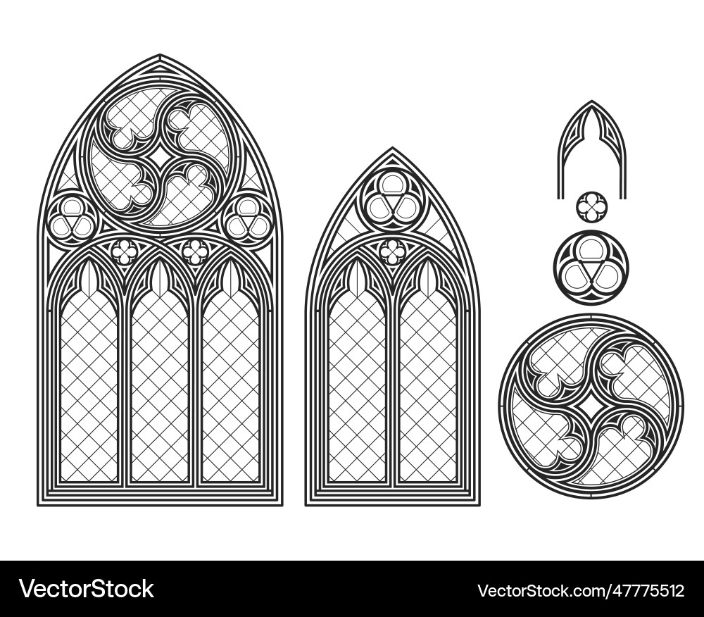 Stained Glass Pattern Vector Images (over 5,900)