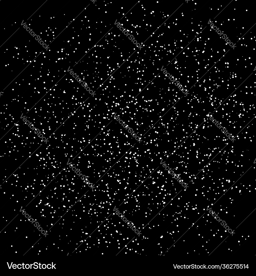 Galactic Glitter Scatter Royalty Free Vector Image