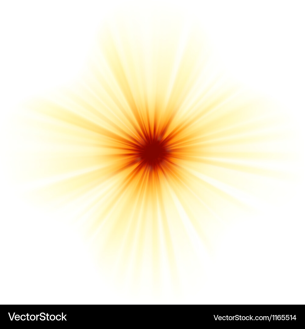 Red color design with a burst eps 8 Royalty Free Vector