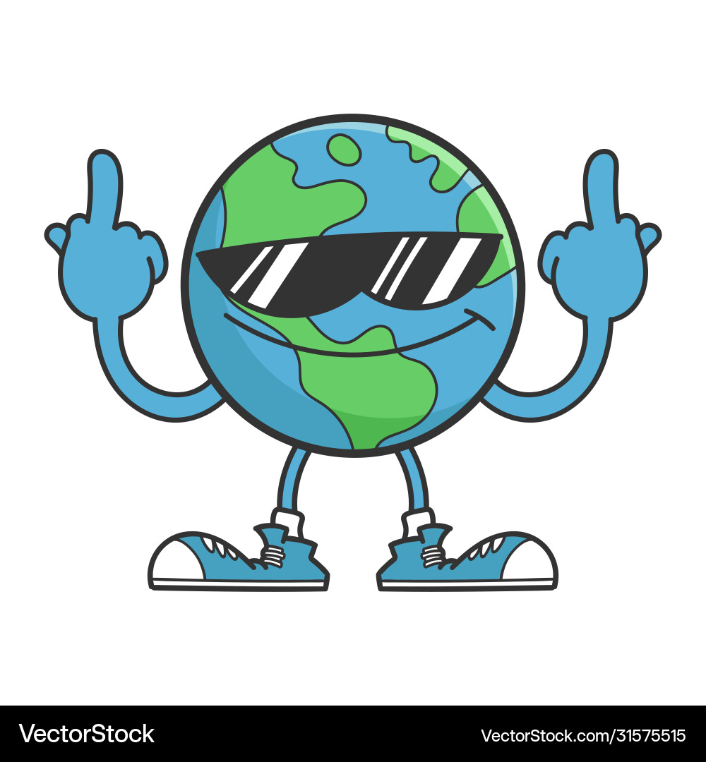 Cartoon middle finger Vector Images & Graphics for Commercial Use ...
