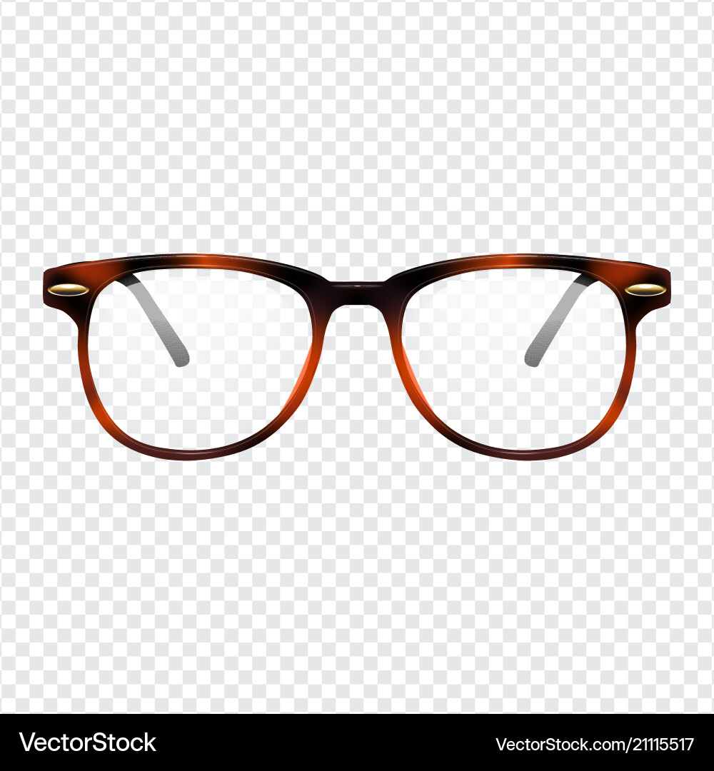 Classic Retro Glasses Royalty Free Vector Image