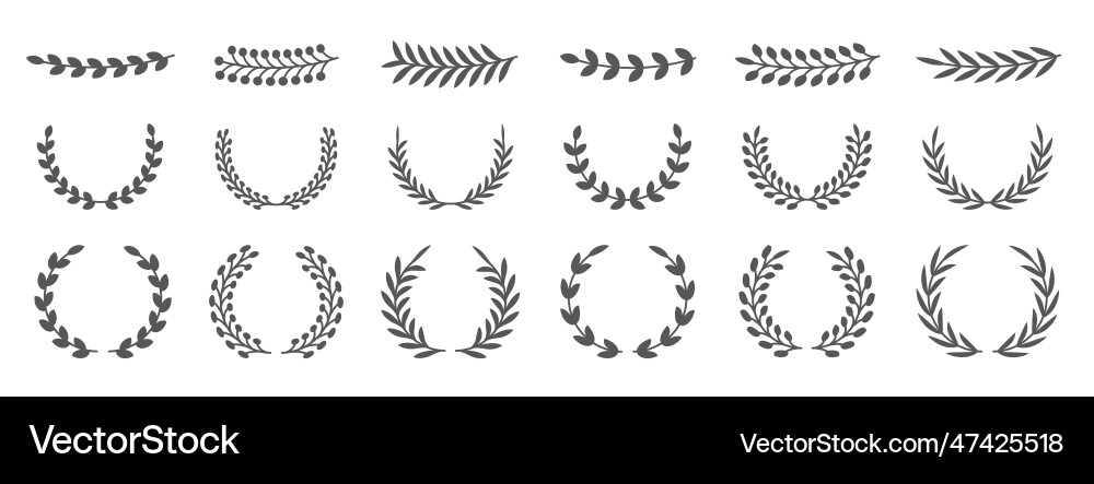 Greek Leaf Crown Logo