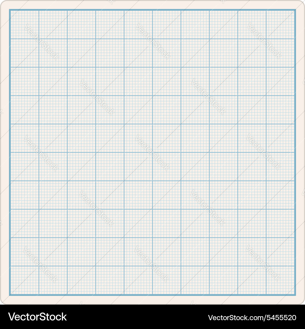 Graph paper Royalty Free Vector Image - VectorStock