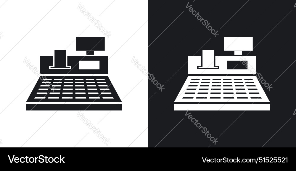 Cash register icon Royalty Free Vector Image - VectorStock