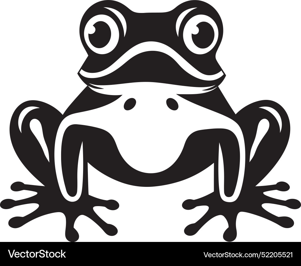 Froggy firsts pioneering amphibian Royalty Free Vector Image