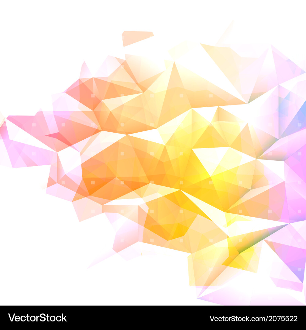Geometric abstract colorful low poly background Vector Image Geometric abstract colorful low poly background Vector Image