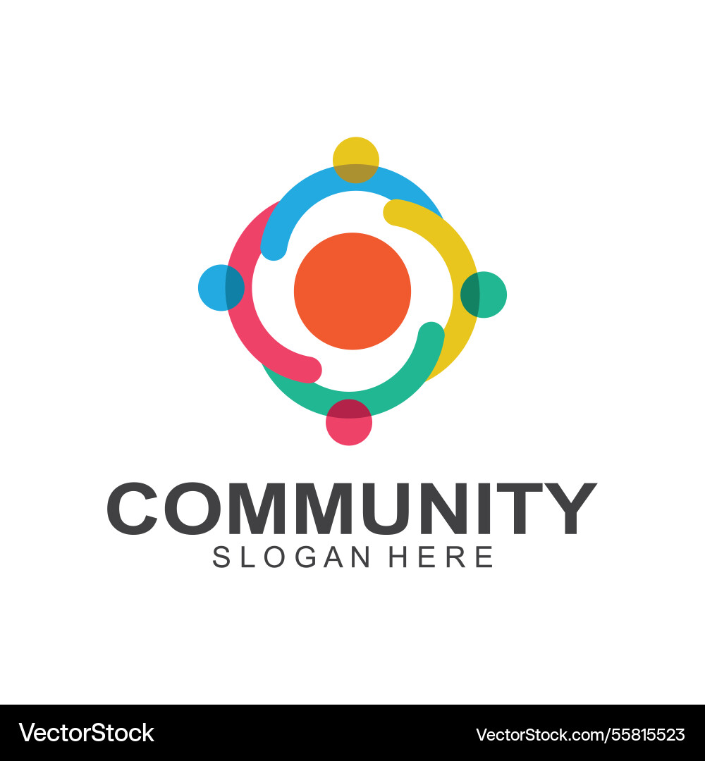 Community Royalty Free Vector Image - VectorStock