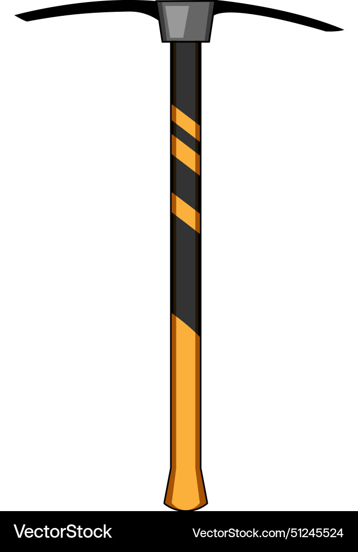 Axe pickaxe cartoon Royalty Free Vector Image - VectorStock