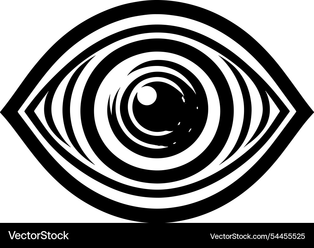 Abstract eye Royalty Free Vector Image - VectorStock
