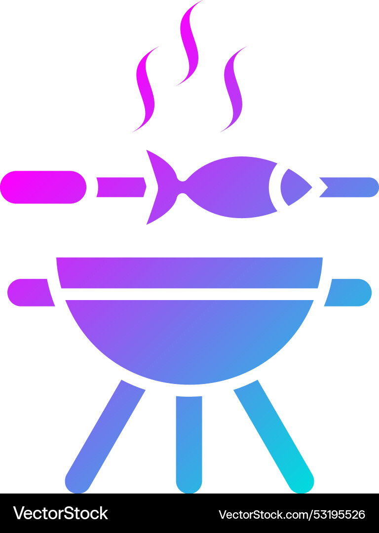 Bbq icon design Royalty Free Vector Image - VectorStock