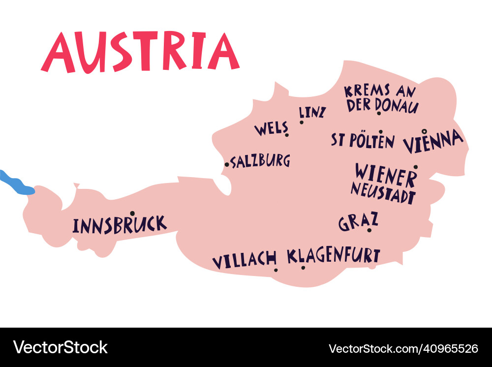 Map Of Austria With Cities Austria Maps | Printable Maps Of Austria
