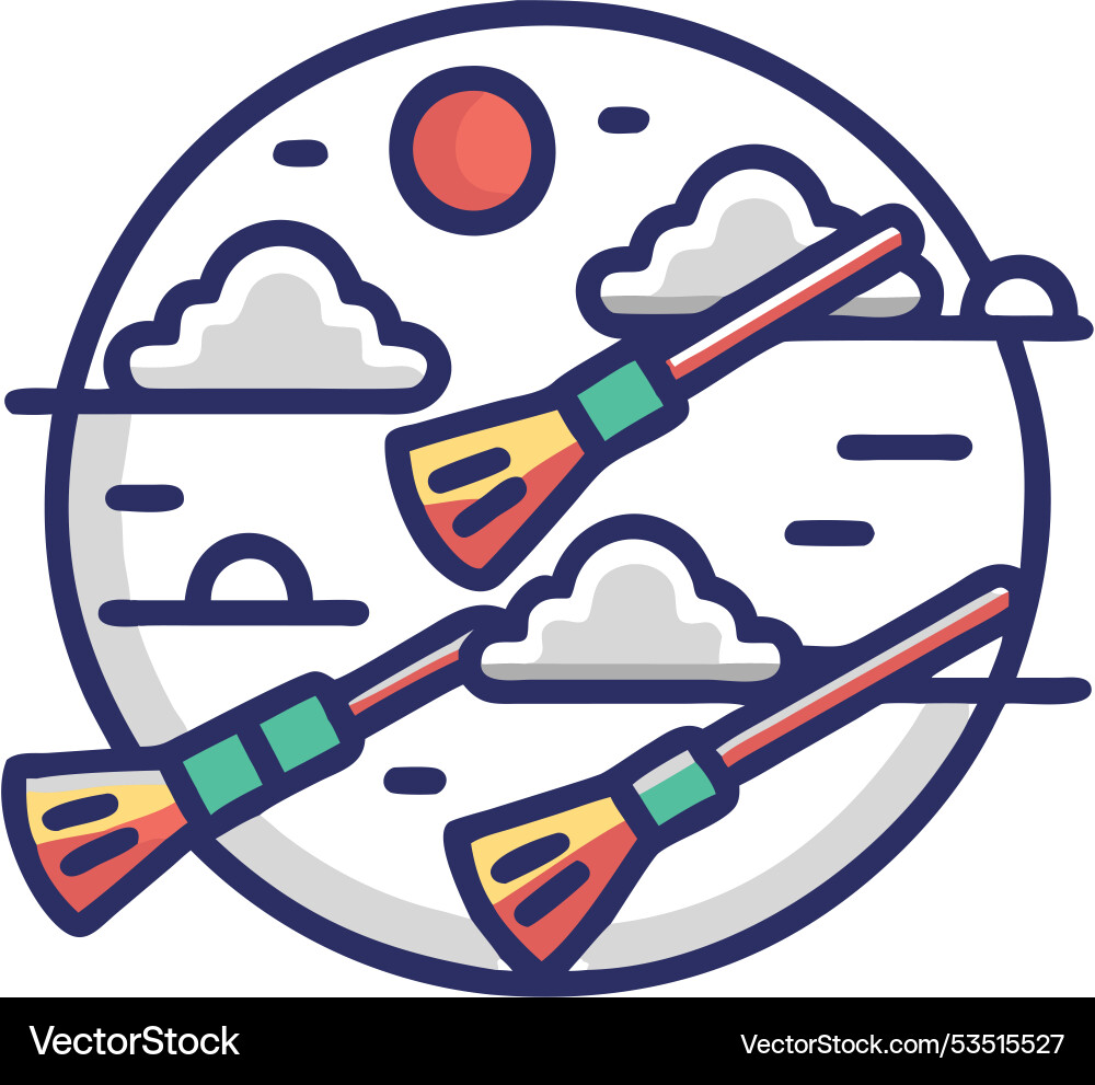 This logo design beautifully balances Royalty Free Vector