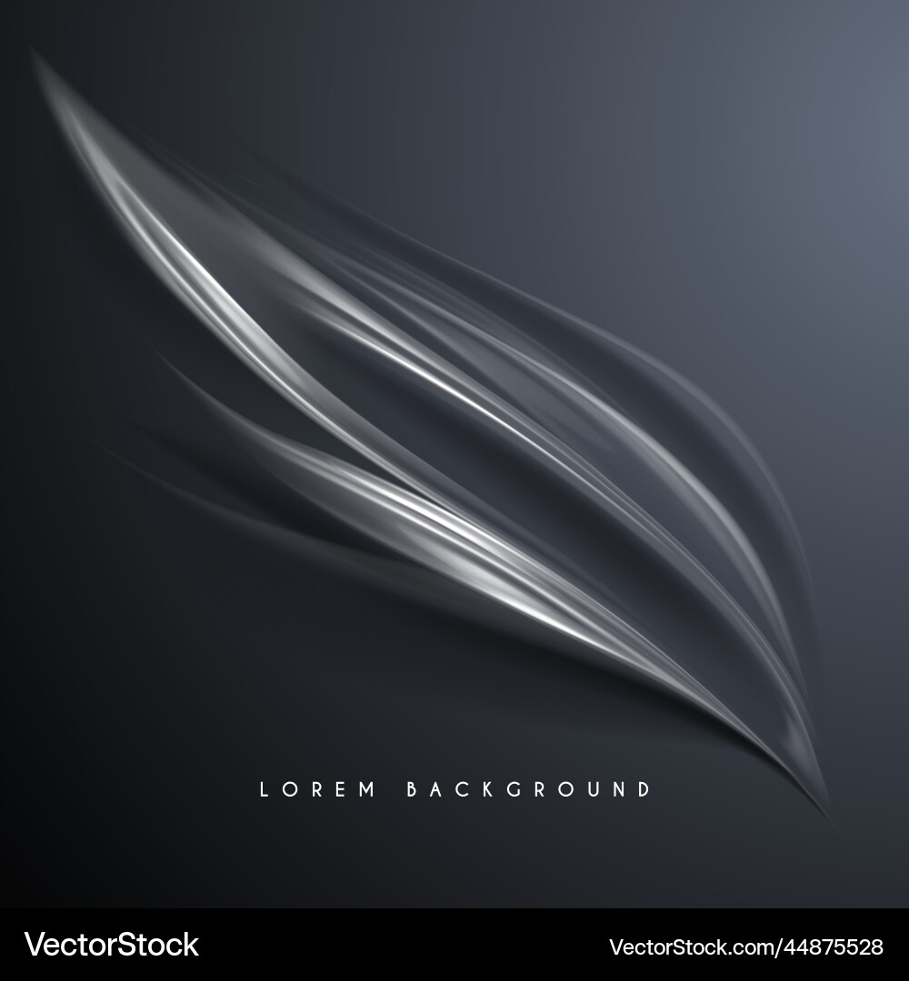 Abstract wave light lines background Royalty Free Vector