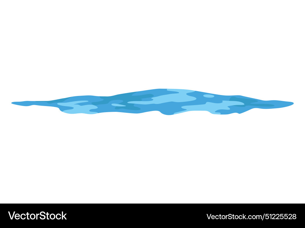 Animation water wave frame water splash for Vector Image