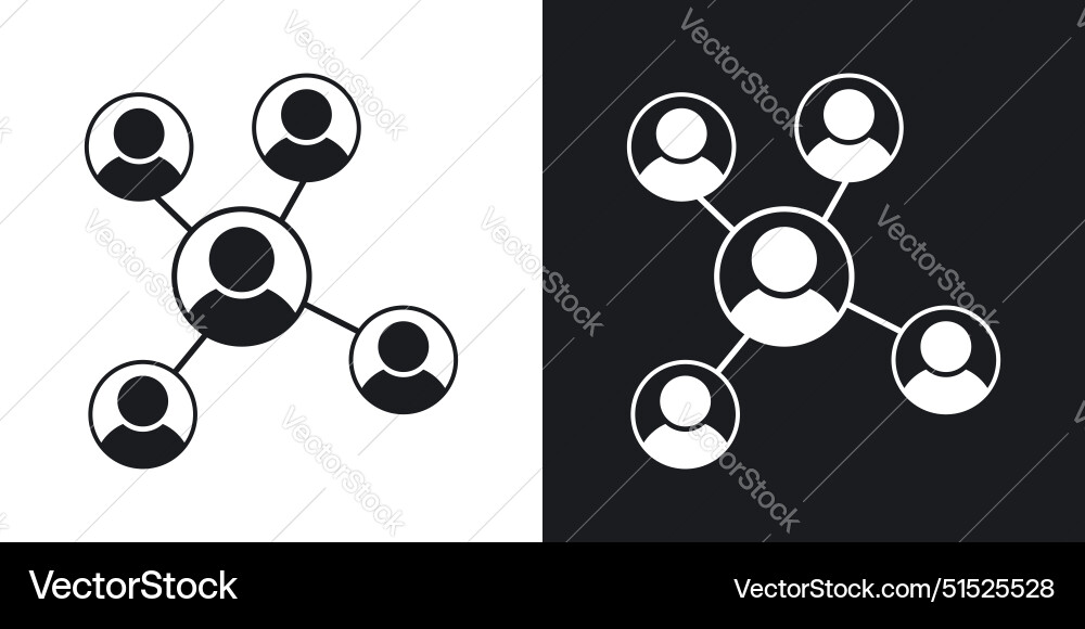 Chart network icon Royalty Free Vector Image - VectorStock