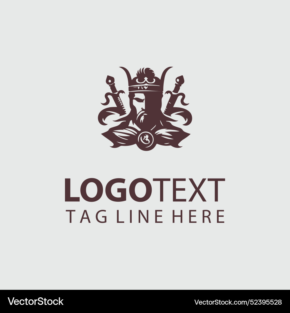 Emperor logo Royalty Free Vector Image - VectorStock