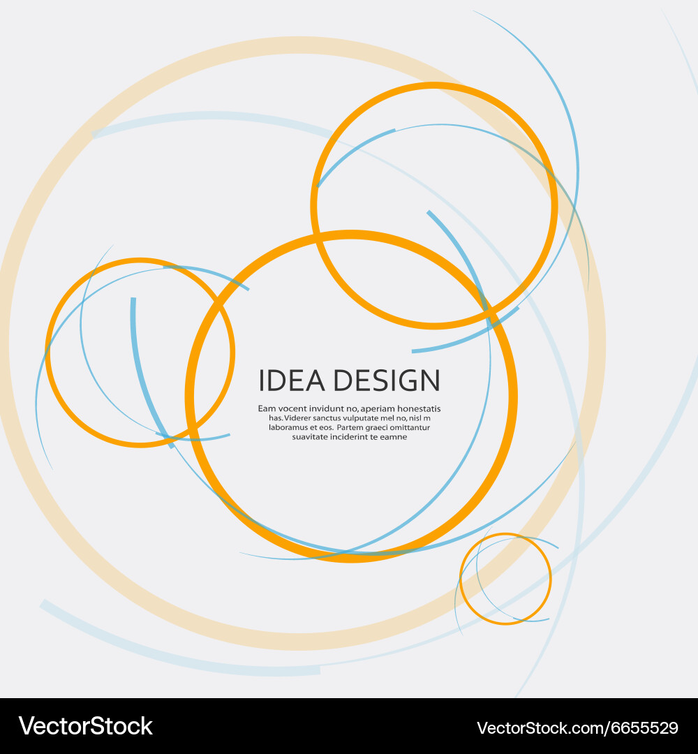 Abstract circle Royalty Free Vector Image - VectorStock