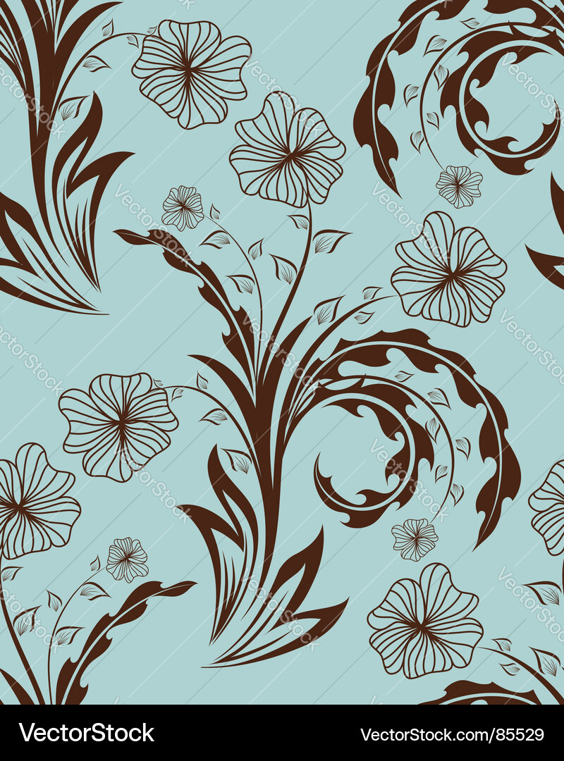 Floral background Royalty Free Vector Image - VectorStock