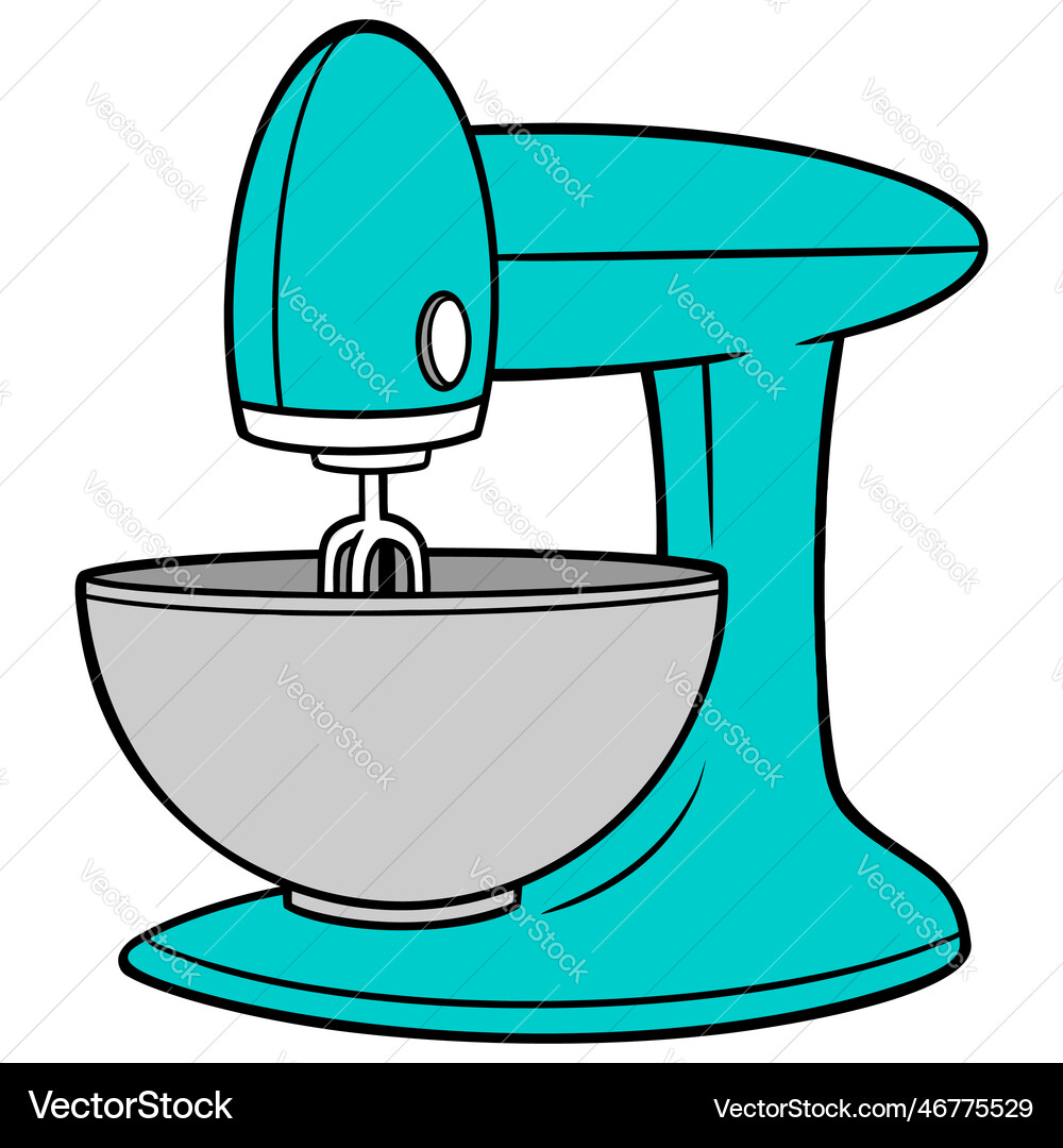 Standup mixer Royalty Free Vector Image - VectorStock