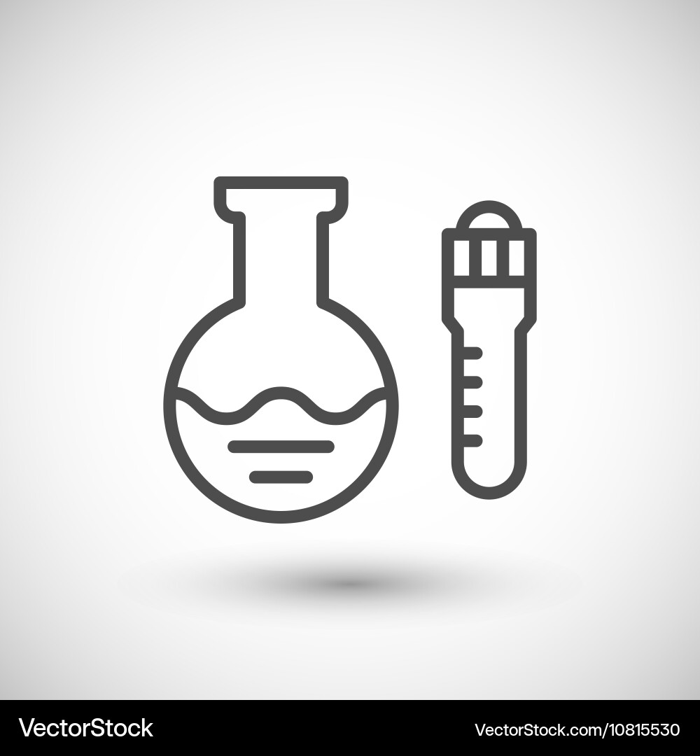 Medical sample icon Royalty Free Vector Image - VectorStock