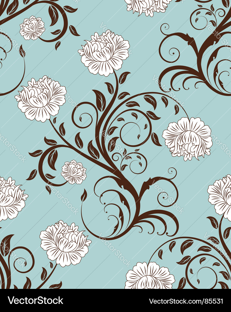 Floral background Royalty Free Vector Image - VectorStock