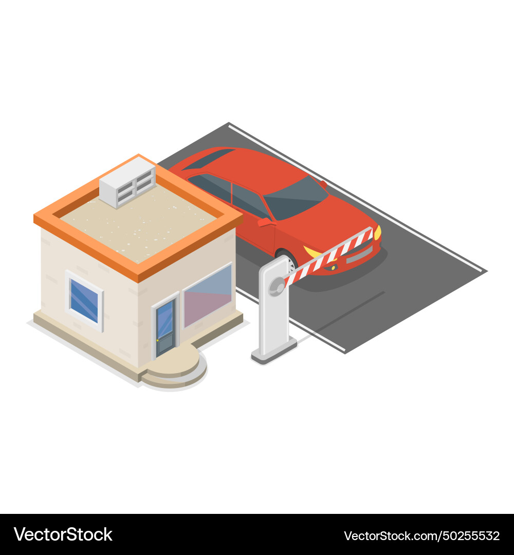 3d isometric flat Royalty Free Vector Image - VectorStock