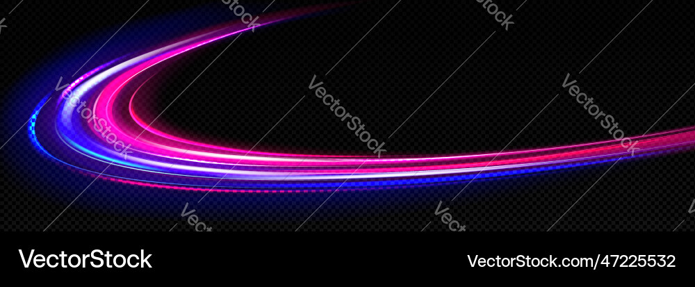 Abstract high speed light effect Royalty Free Vector Image