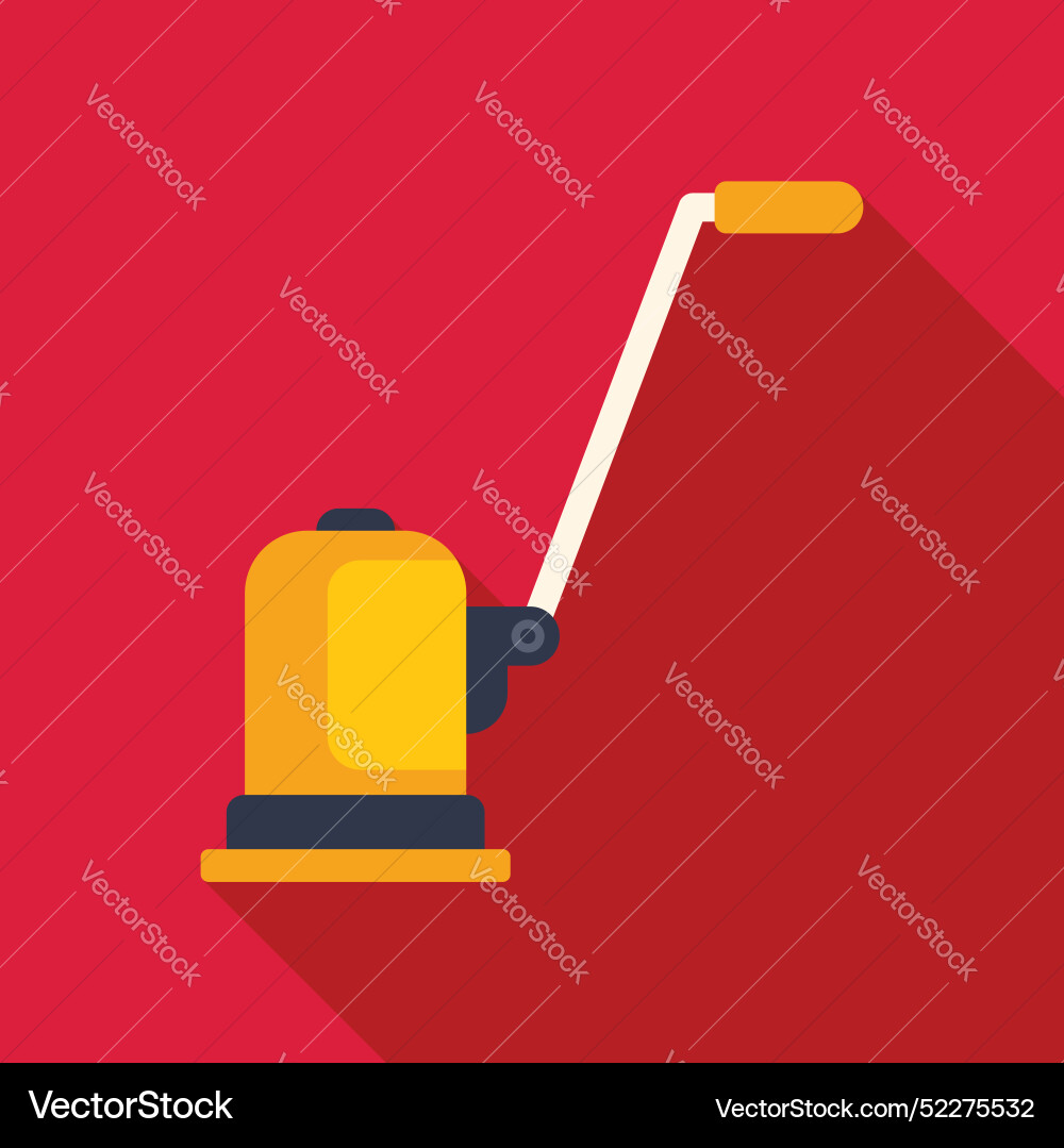 Floor polishing machine icon depicting cleaning Vector Image