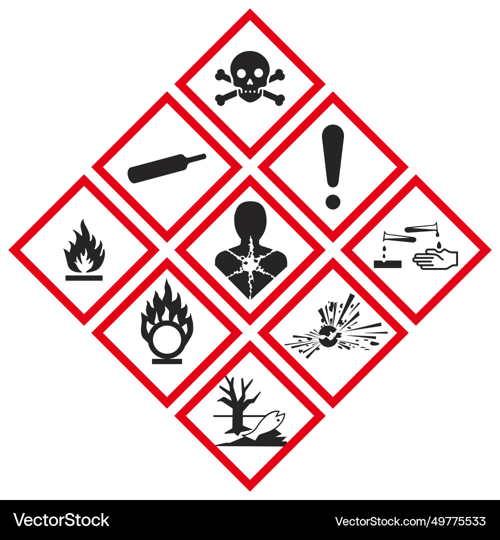 Corrosive Hazard Vector Images (over 3,400)