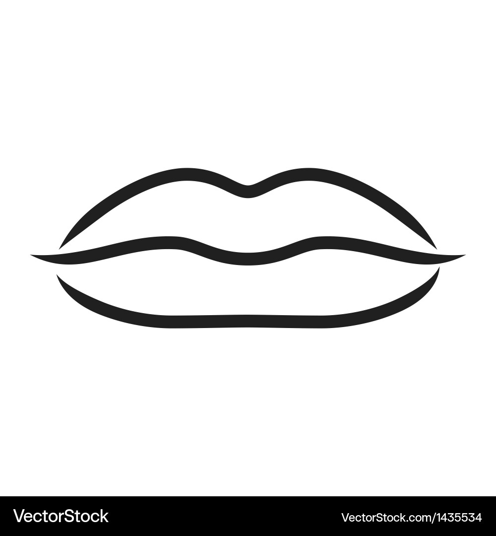 Lips Royalty Free Vector Image - VectorStock