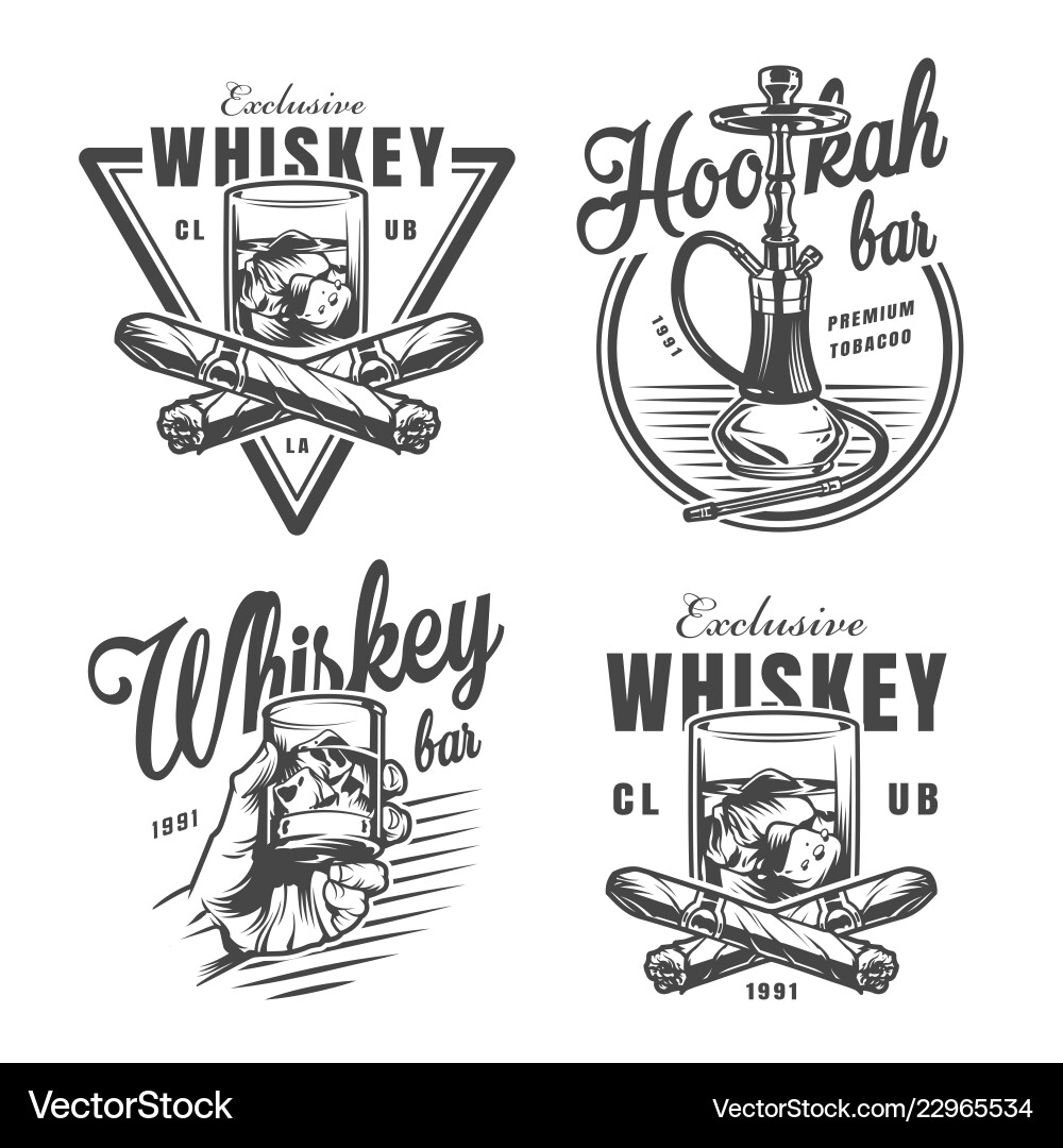 Cigar Bar Logo Vector Images (over 230)