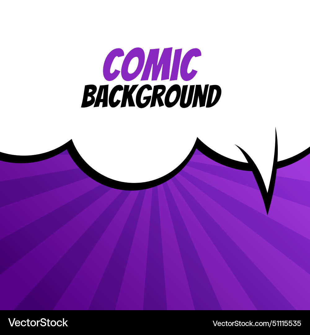 Retro style empty chat box radial background Vector Image