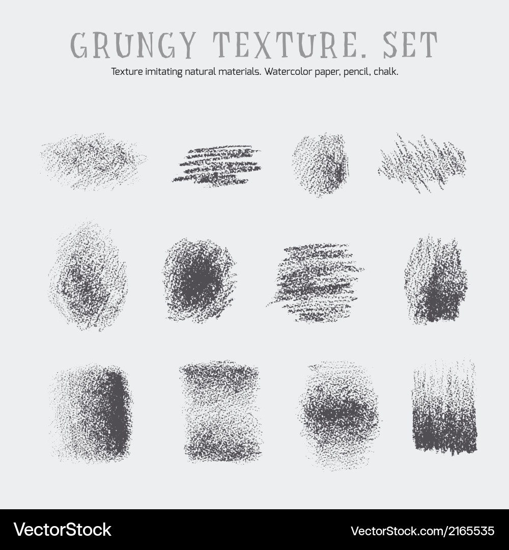 Set of textures Royalty Free Vector Image - VectorStock