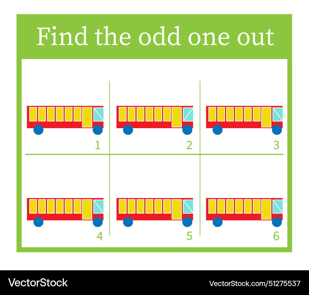 Puzzle task for development of attention and logic