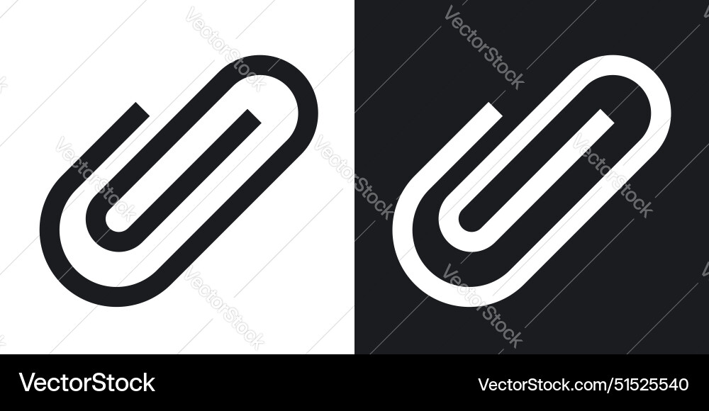 Clip icon Royalty Free Vector Image - VectorStock