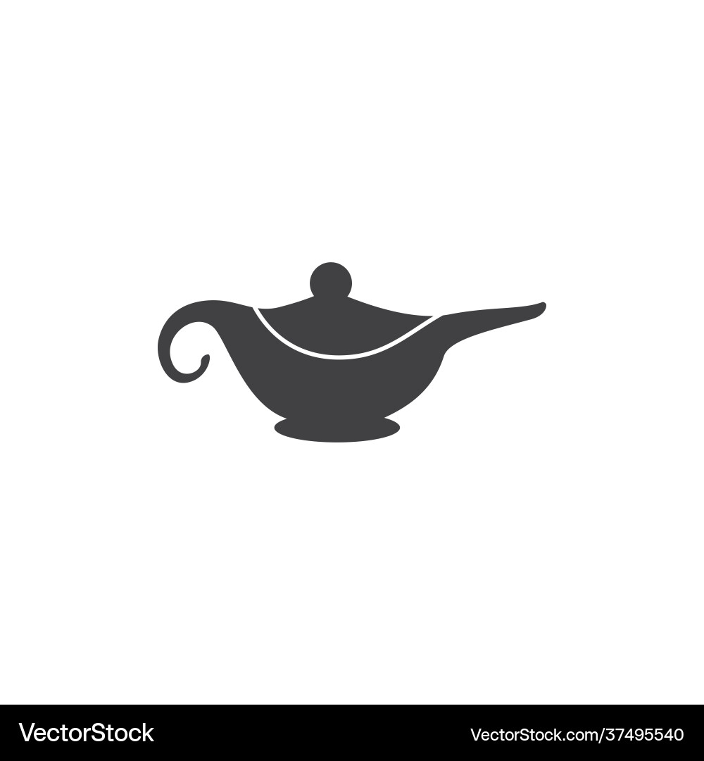 Magic lamp Royalty Free Vector Image - VectorStock