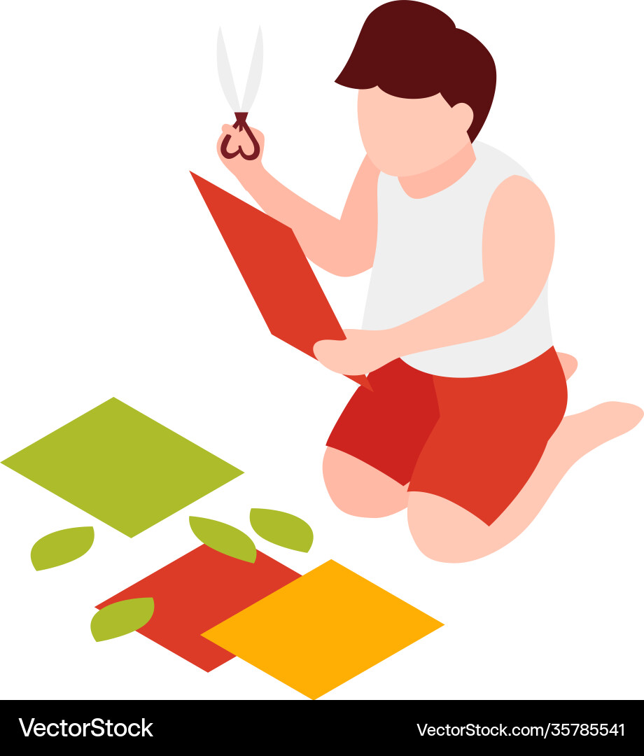 Craft lesson icon Royalty Free Vector Image - VectorStock