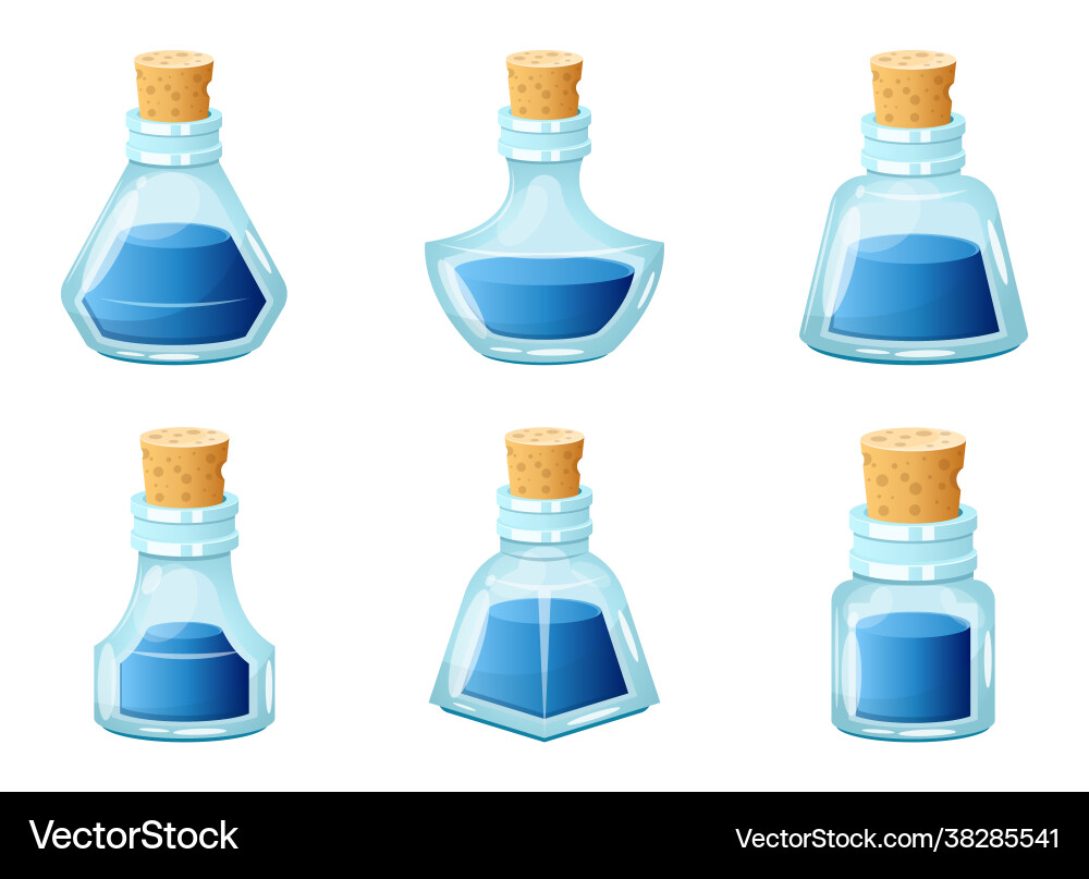 Ink bottle design isolated on white background Vector Image